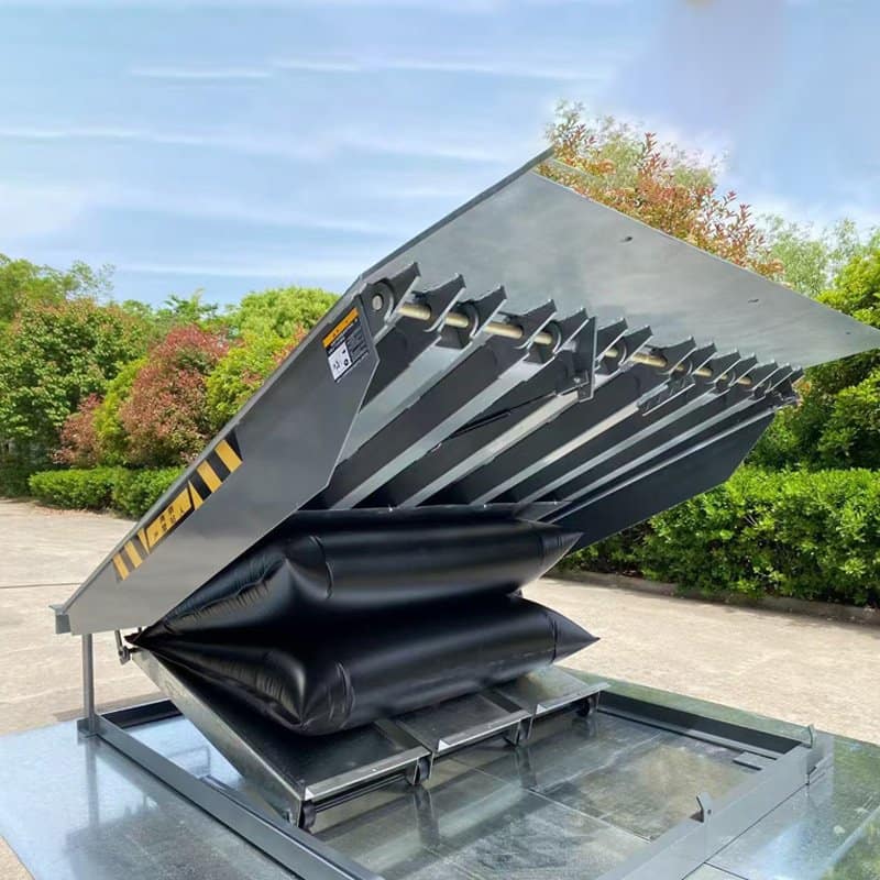 Airbag loading and unloading platform (Pneumatic dock leveler)