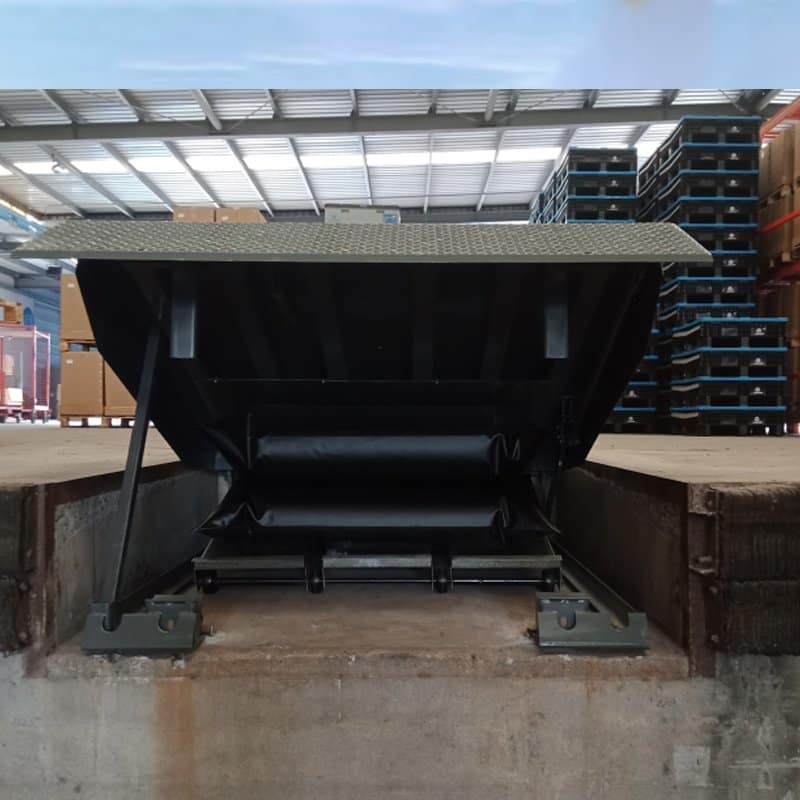 Airbag loading and unloading platform (Pneumatic dock leveler)